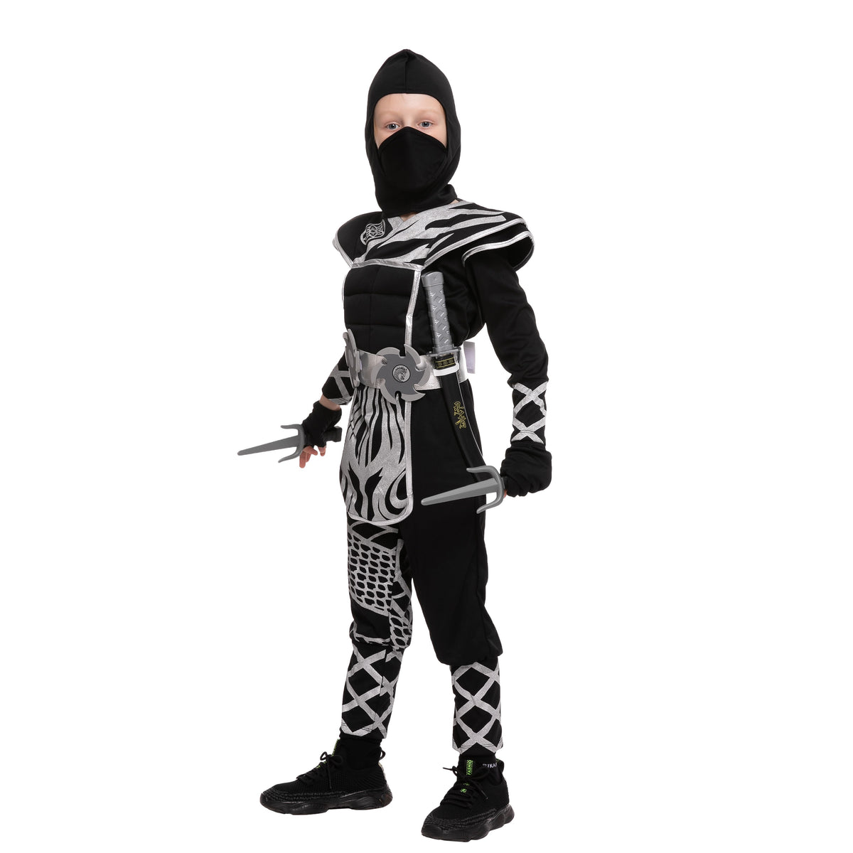 Black Ninja Deluxe Costume Set Spooktacular Spooktacular Creations