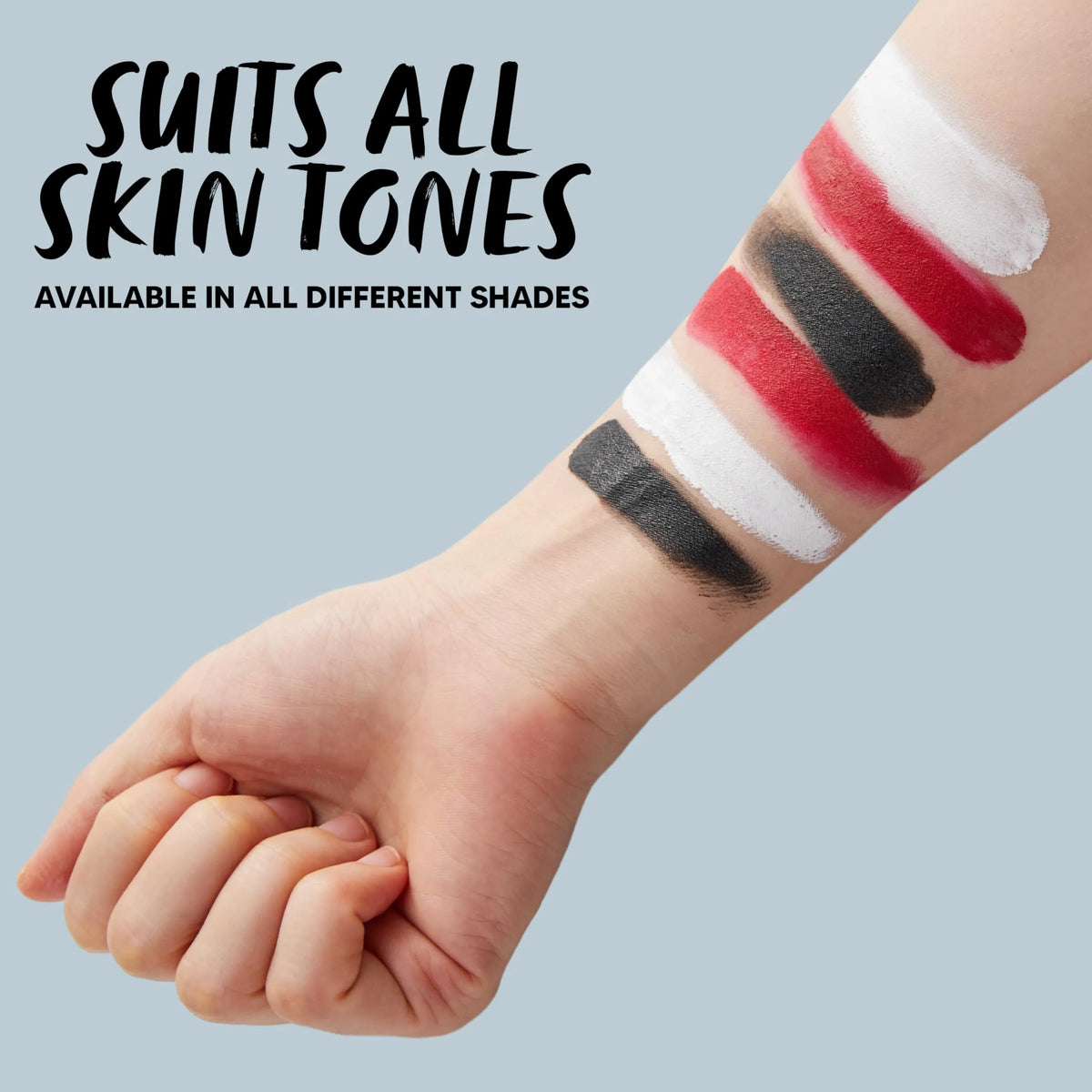 0.35 Oz Halloween Makeup Palette 3 Colors Face Body Paint Makeup Wheel ...