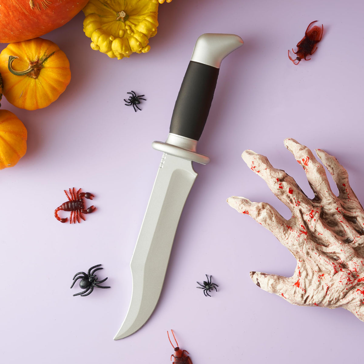 Halloween Fake Knife PU Foam Costume Props, Realistic Simulated Plastic ...