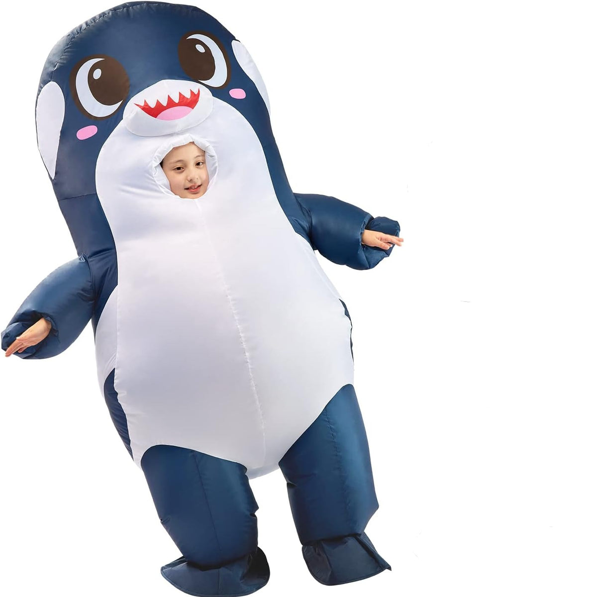 SPOOKTACULAR Full body Orca inflatable costume - Child | Spooktacular ...