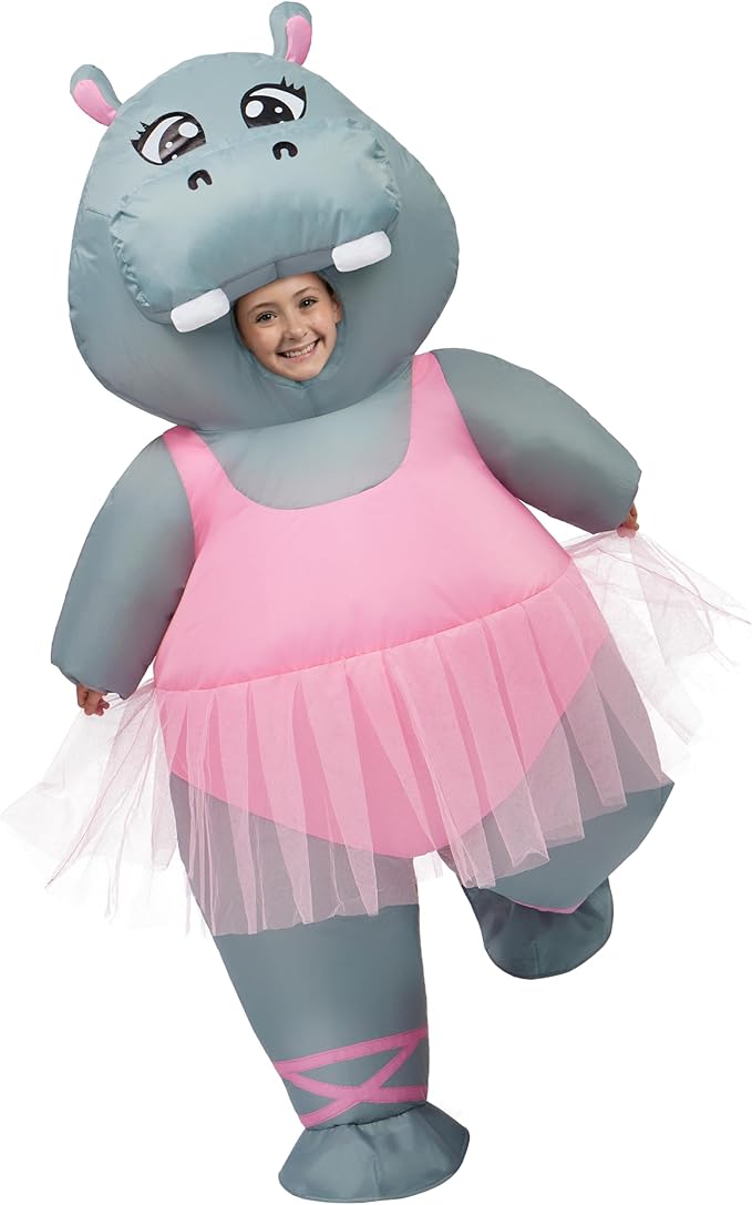 Dancing Hippo Kids Inflatable Costume | Spooktacular Creations