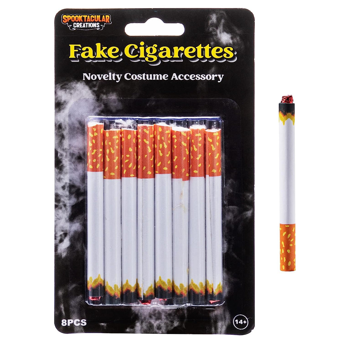 Spooktacular 8 Pcs Fake Costume Cigarettes | Spooktacular Creations
