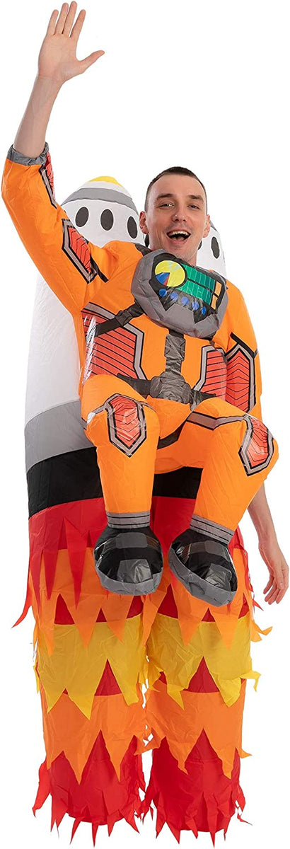 Astronaut with Rockets Inflatable Costume | Spooktacular Creations