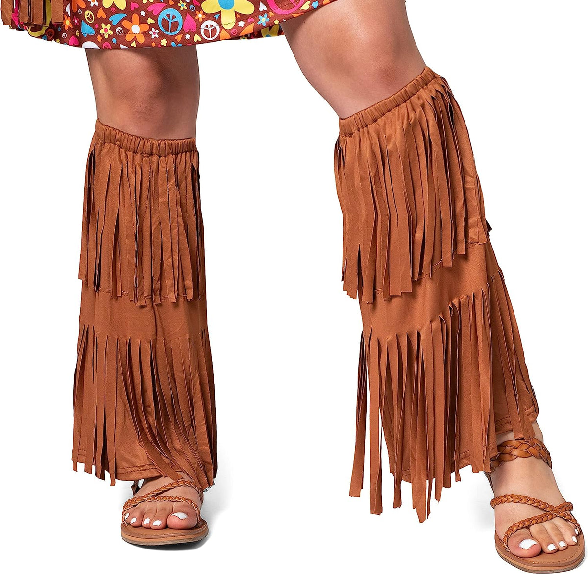 SPOOKTACULAR | Adult Hippie Fringe Boot Covers | Spooktacular Creations