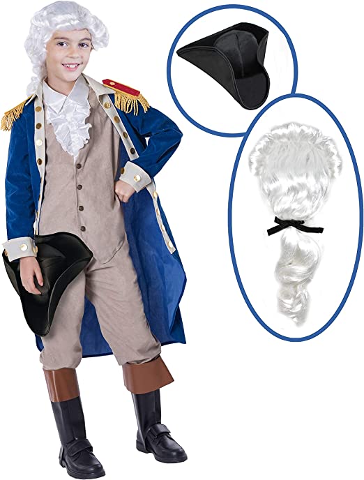 George Washington Costume Set For Cosplay | Spooktacular Creations