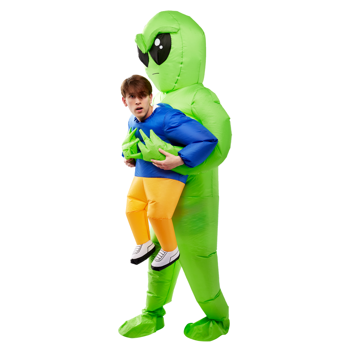 Alien-Ride-On-Kidnaping Inflatable Costume | Spooktacular Creations