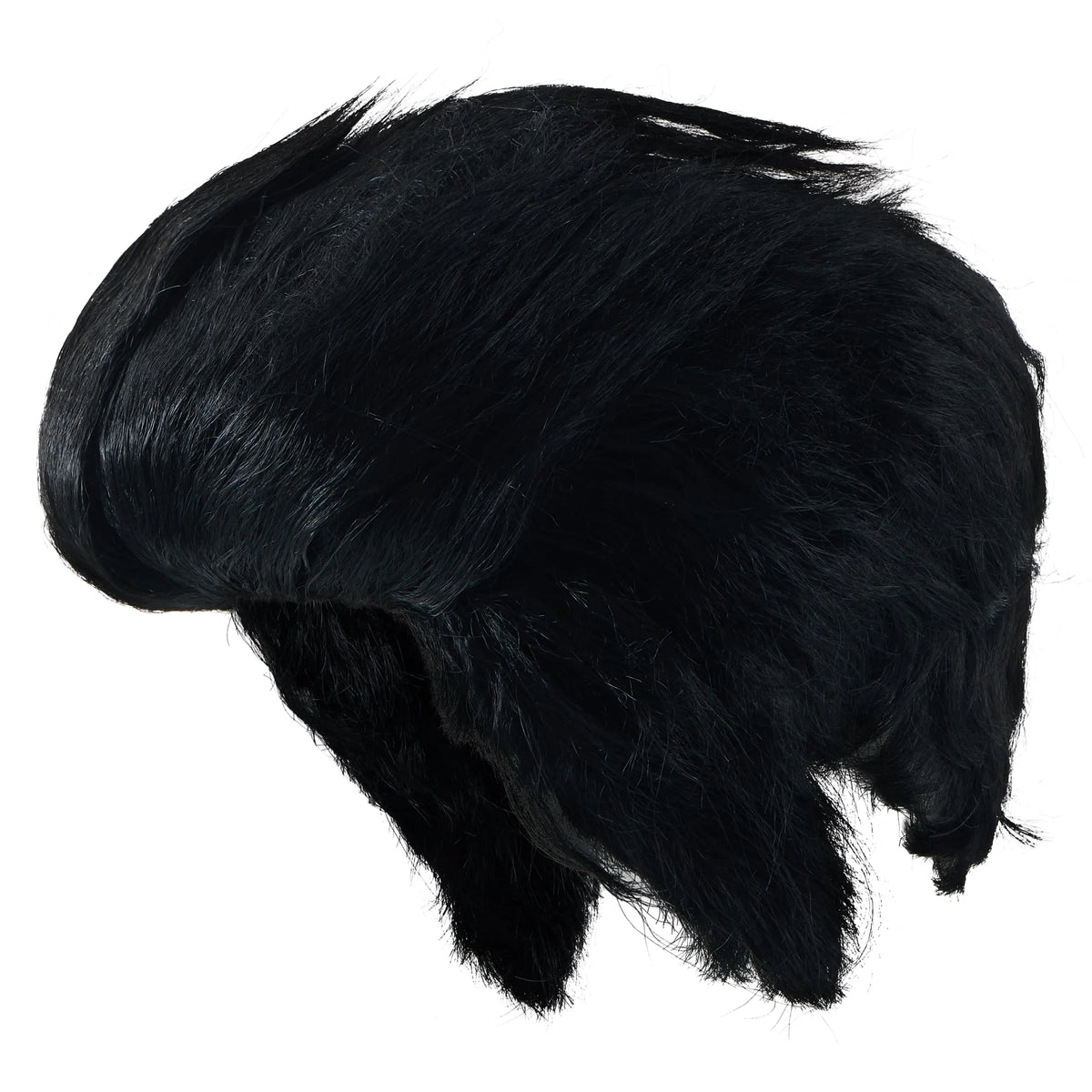 Black Short 50s 60s Disco Wig for Men Boys, Legend Rocker Wig Hallowee ...