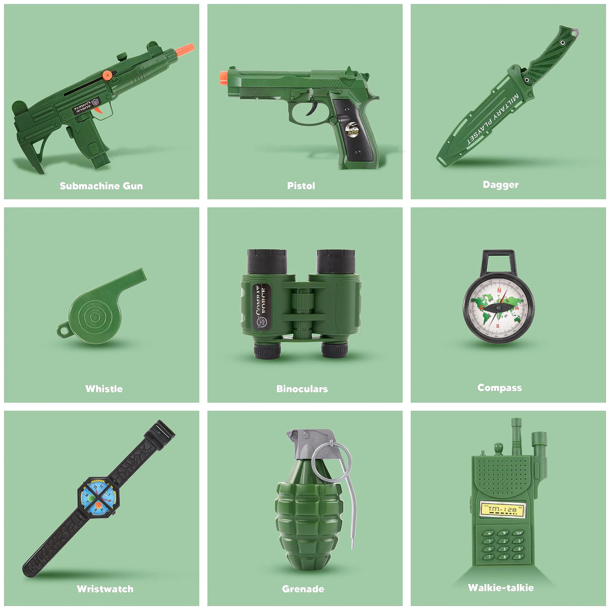 Boys Military Costume,Green Army Soldier Costume for Kids ...