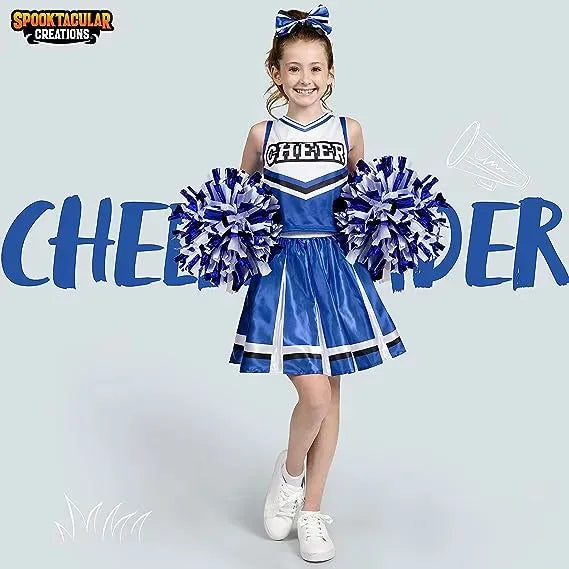 Cheerleader Costume for Girls, Cute Cheerleading Outfit | Spooktacular ...