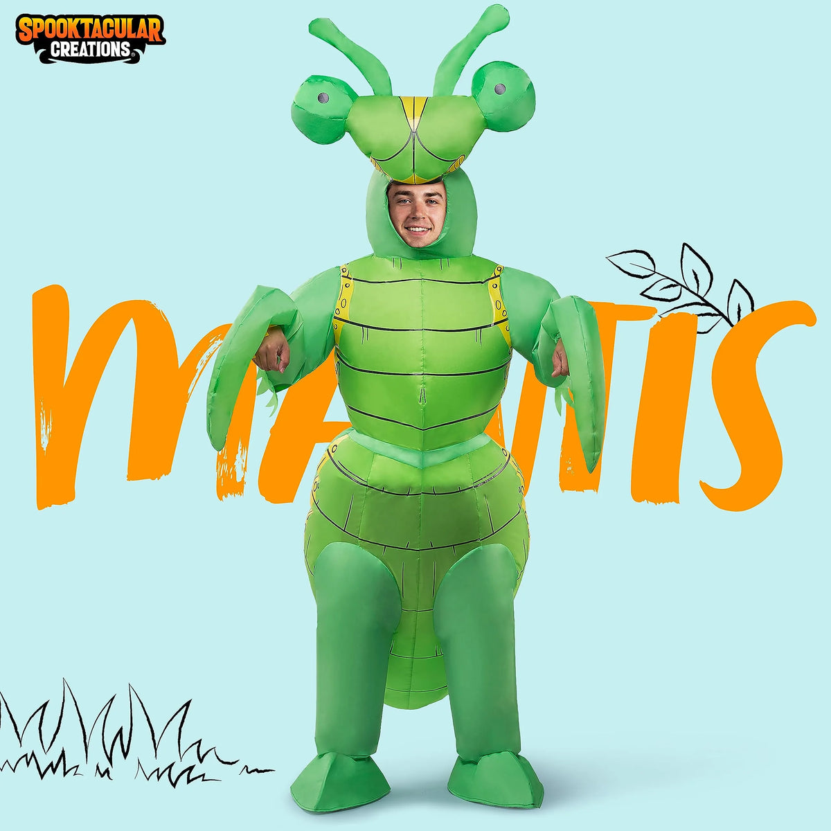 Full Body Inflatable Mantis Halloween Costumes | Spooktacular Creations