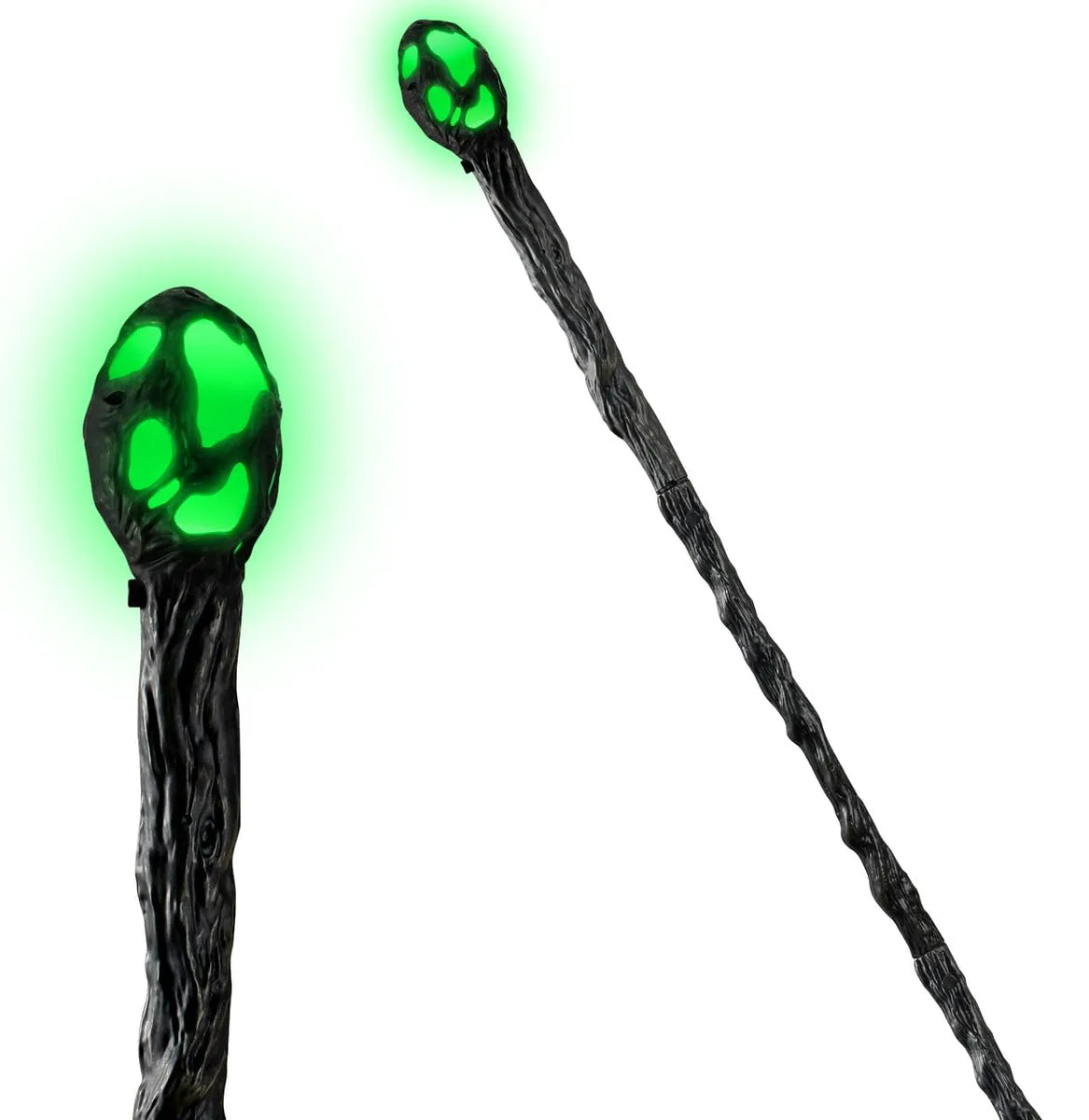 Halloween LED Witch Staff Vintage Cane, Magic Walking Cane Prop Stick ...