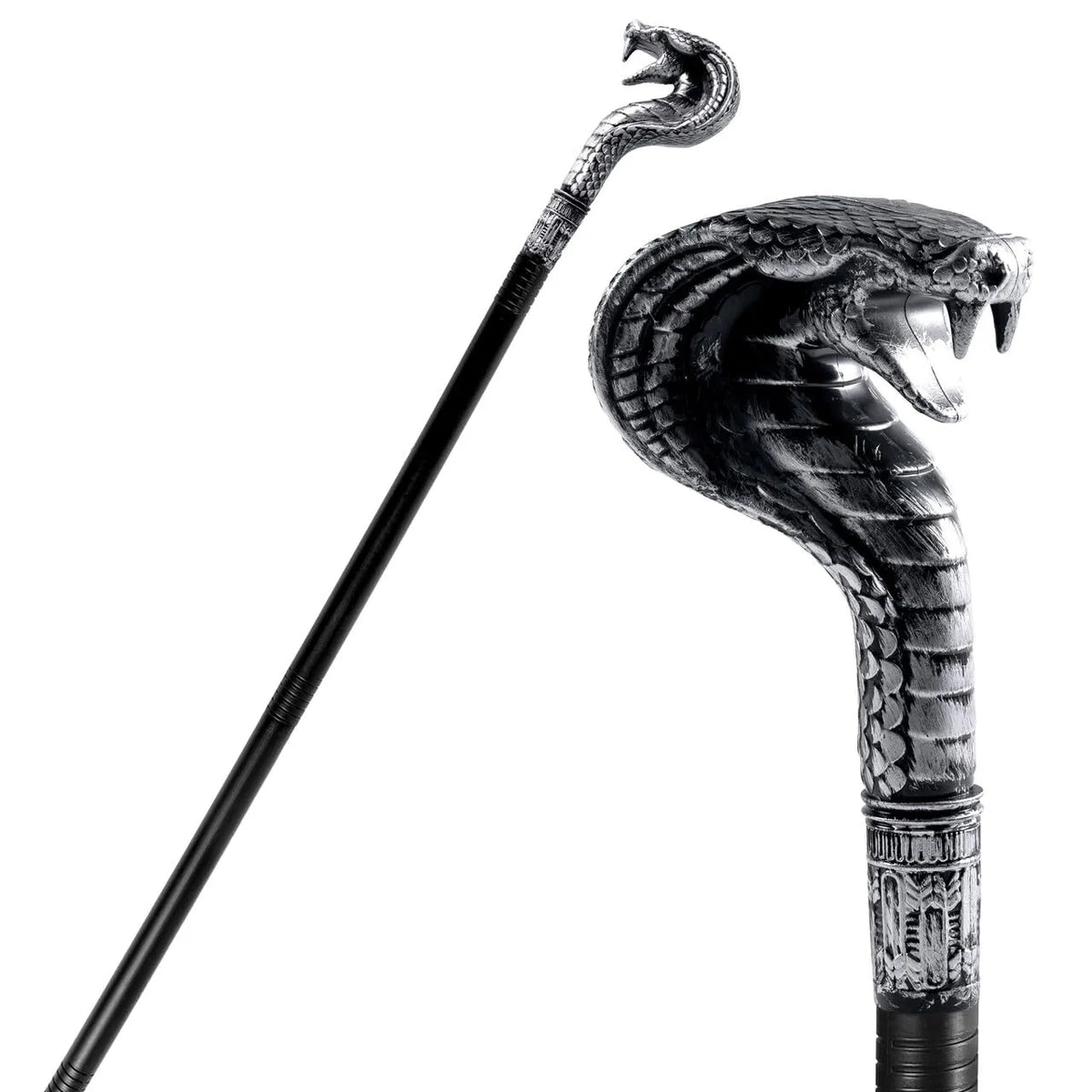 Halloween Snake Staff Walking Cane, Egyptian Walking Stick Accessory ...