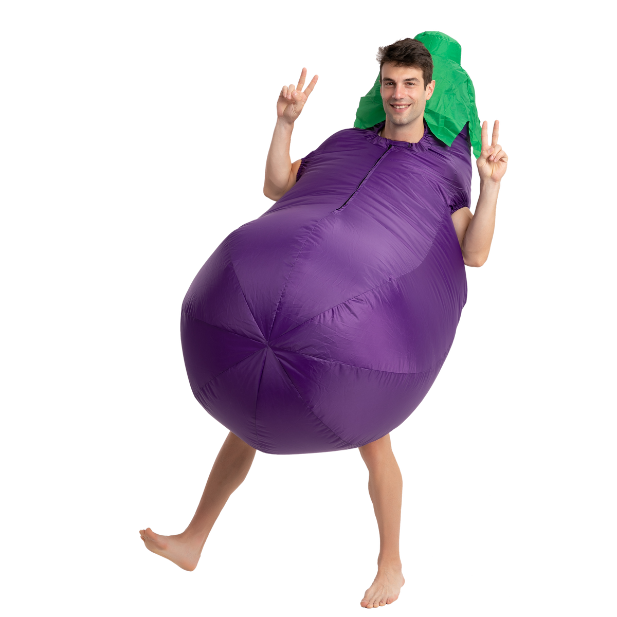 Peach and Eggplant Couple Inflatable Costume - Adult | Spooktacular ...