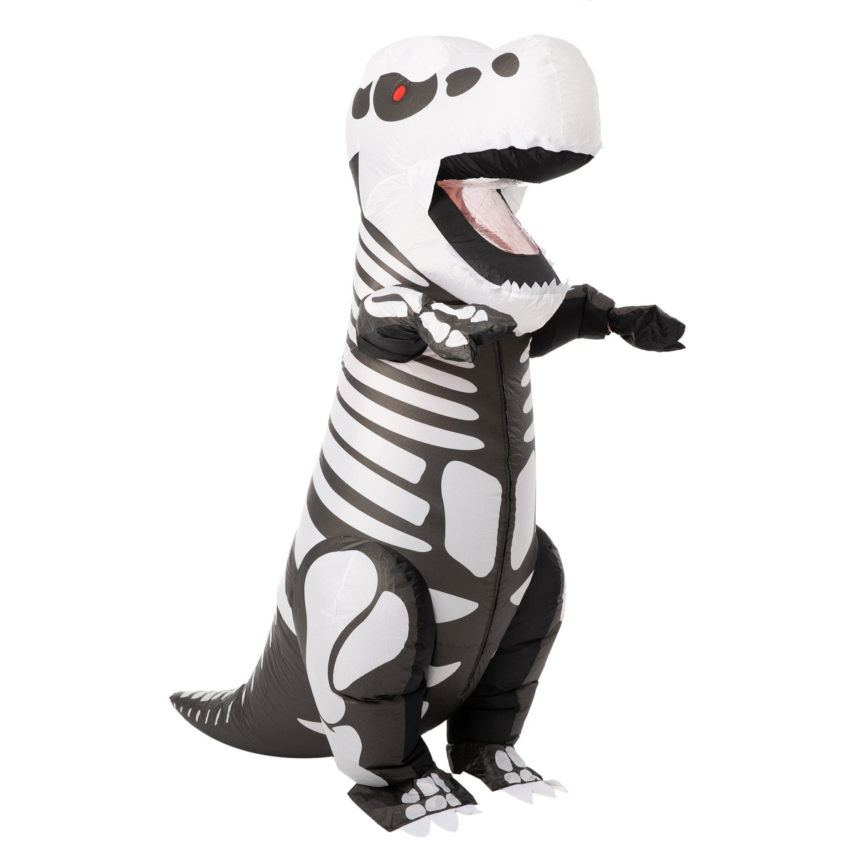 Skeleton T-rex Full Body Inflatable Costume | Spooktacular Creations