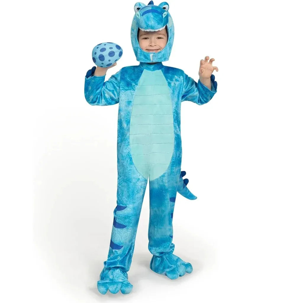 Creations Realistic Blue T-Rex Costume Dinosaur Costume | Spooktacular ...