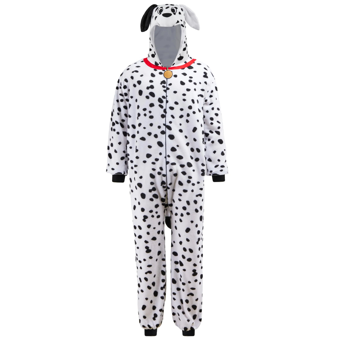 Unisex Adult Dalmatian Pajama Plush Costume with Hat Tail ...