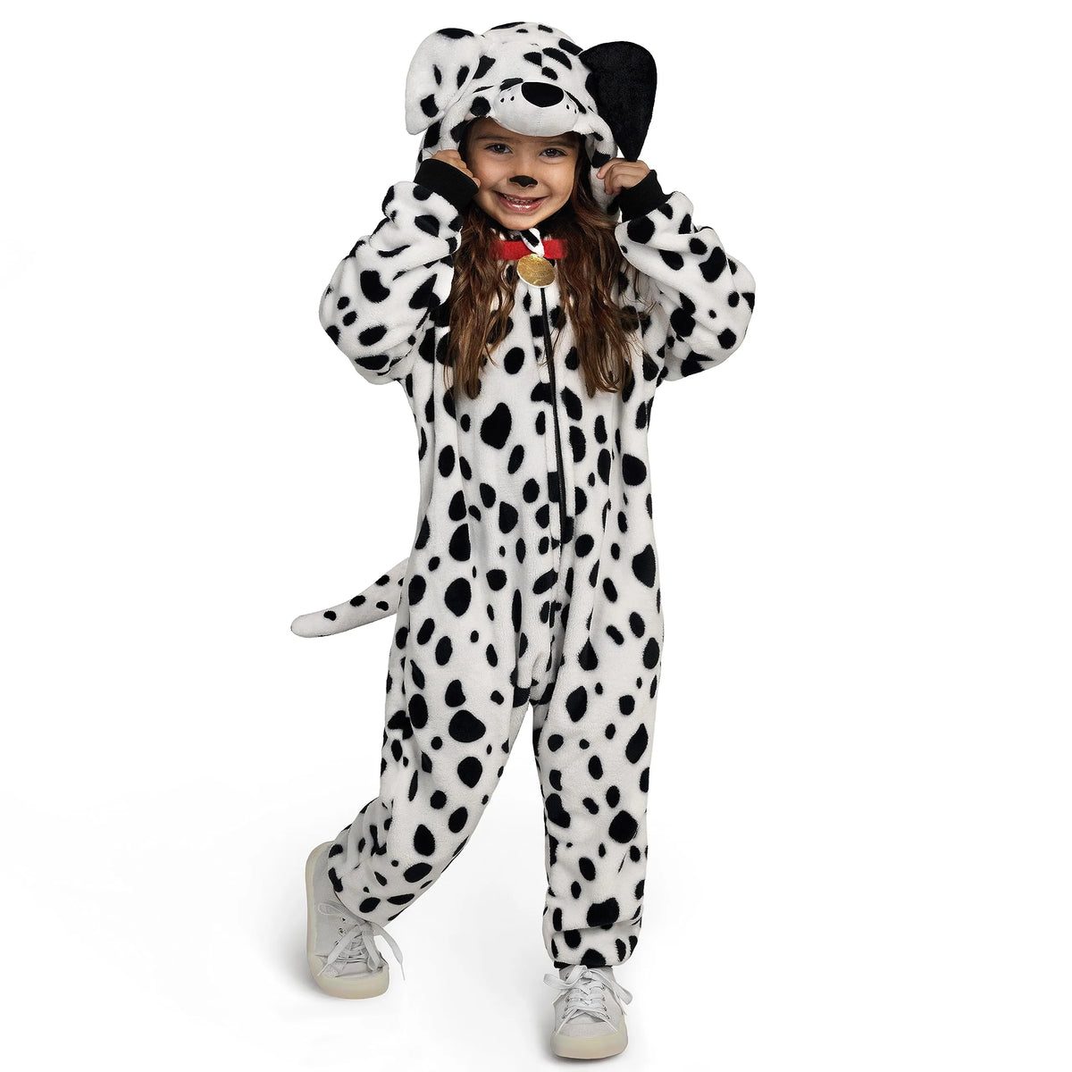 Unisex Kids Dalmatian Jumpsuit Halloween Pajamas | Spooktacular Creations