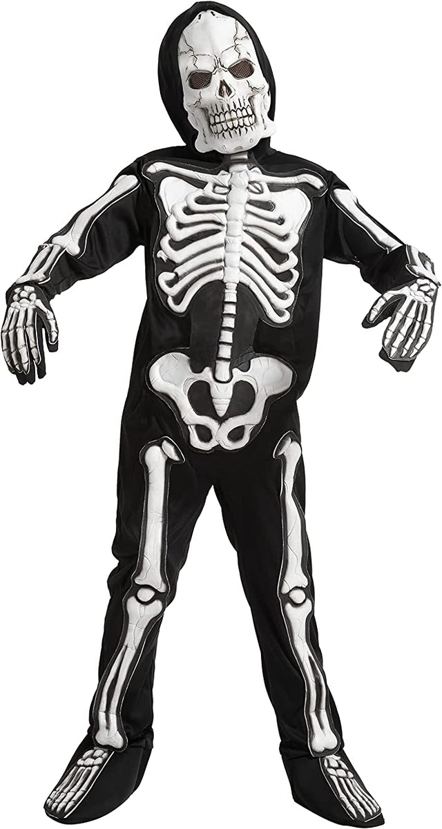 Scary Creepy Skeleton Costume for Boys, Child | Spooktacular Creations