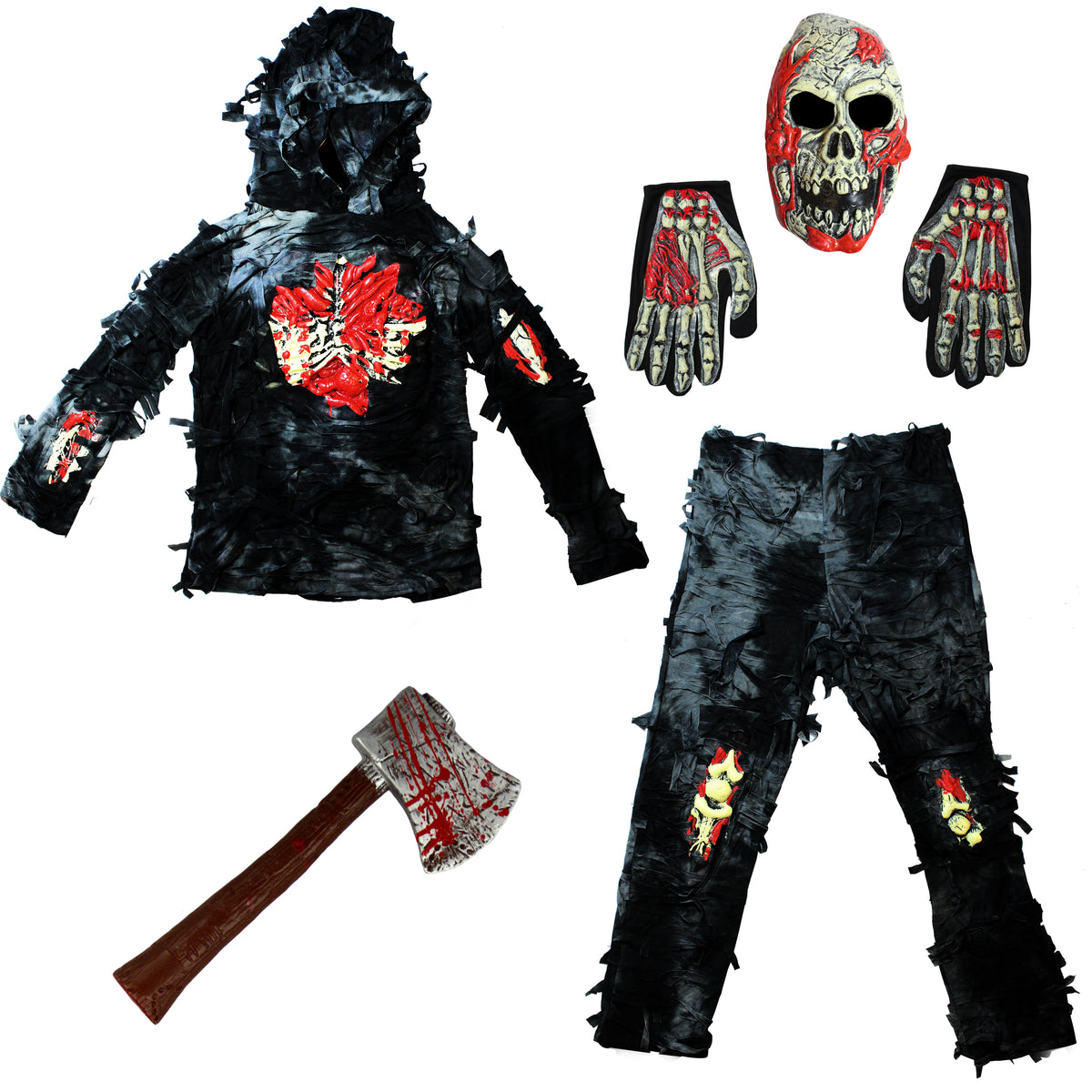 Zombie Costume Cosplay - Child | Spooktacular Creations