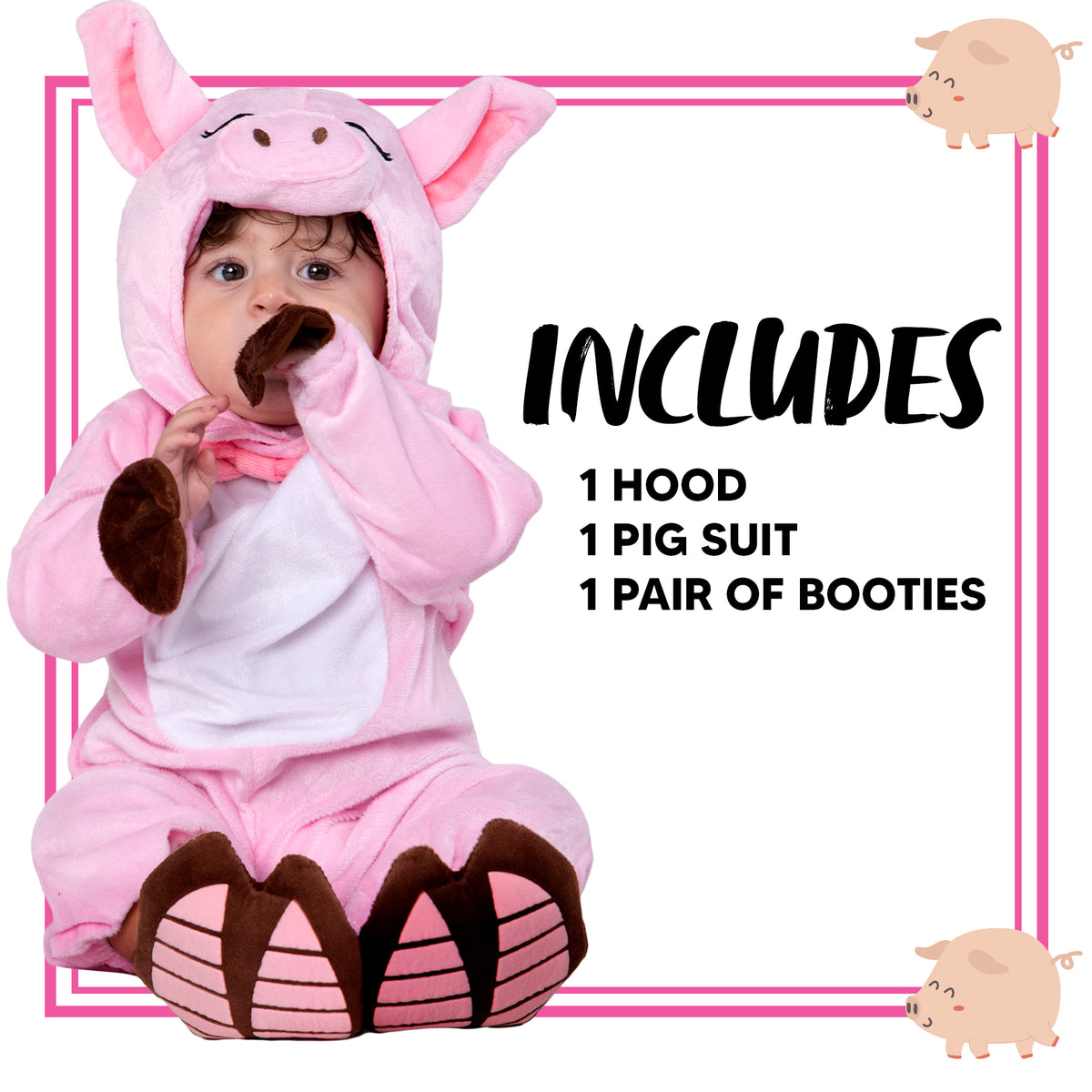 Pinky Pig Costume - Child | Spooktacular Creations