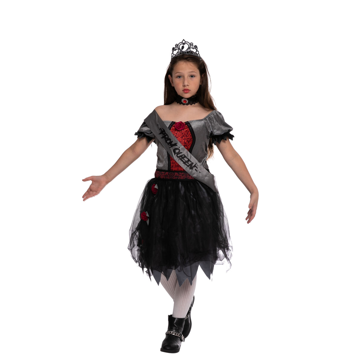 Child Girl Zombie Prom Queen Costume- SPOOKTACULAR | Spooktacular Creations