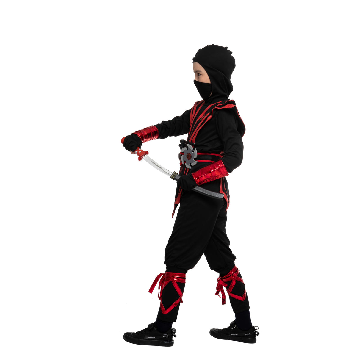 Red Ninja Costume- Child- SPOOKTACULAR | Spooktacular Creations