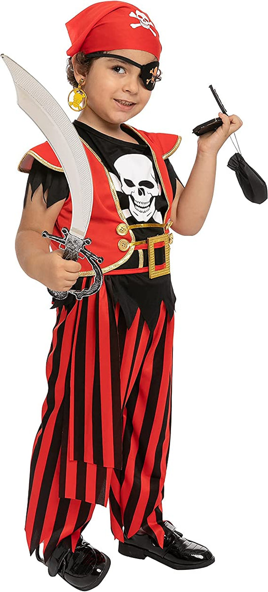 Spooktacular Pirate quartermaster costume - Child | Spooktacular Creations