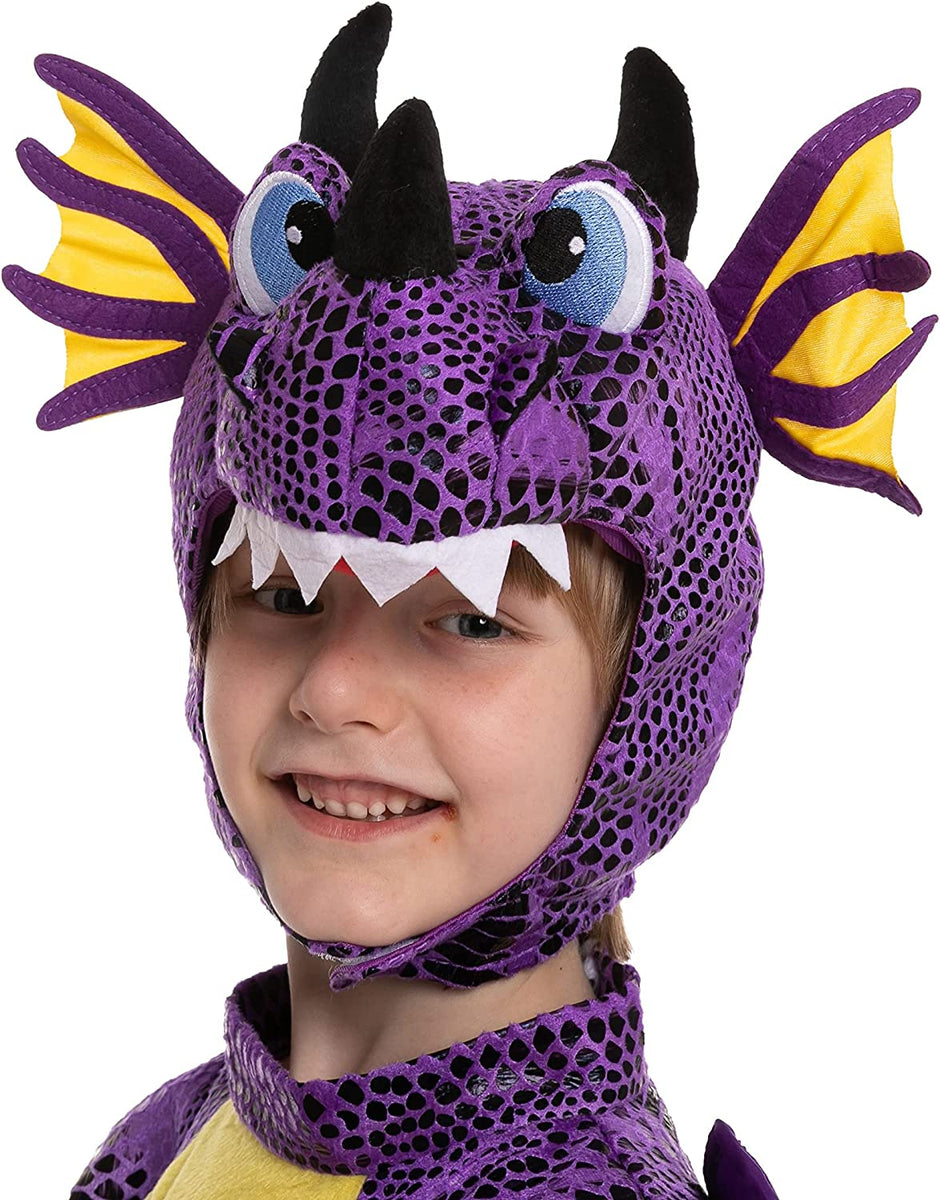 SPOOKTACULAR Unisex Purple Dragon Costume - Child | Spooktacular Creations
