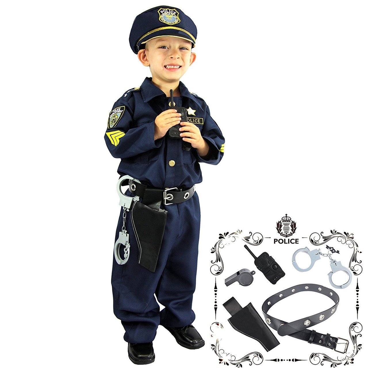 Policeman Costume For Kids