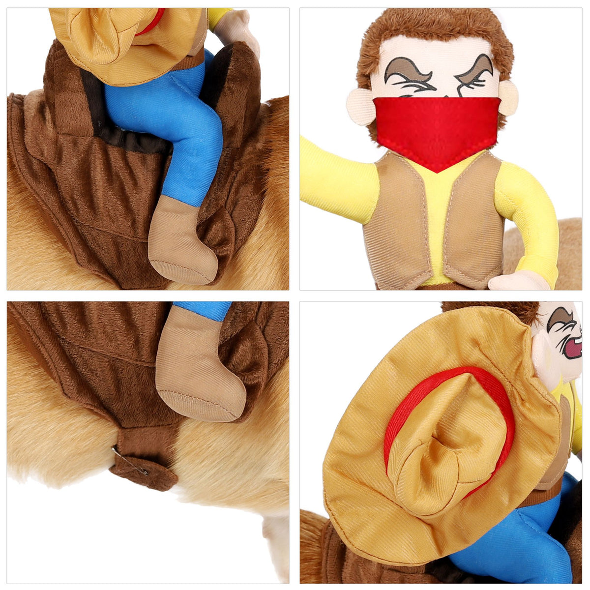 Cowboy Rider Dog Costume | Spooktacular Creations