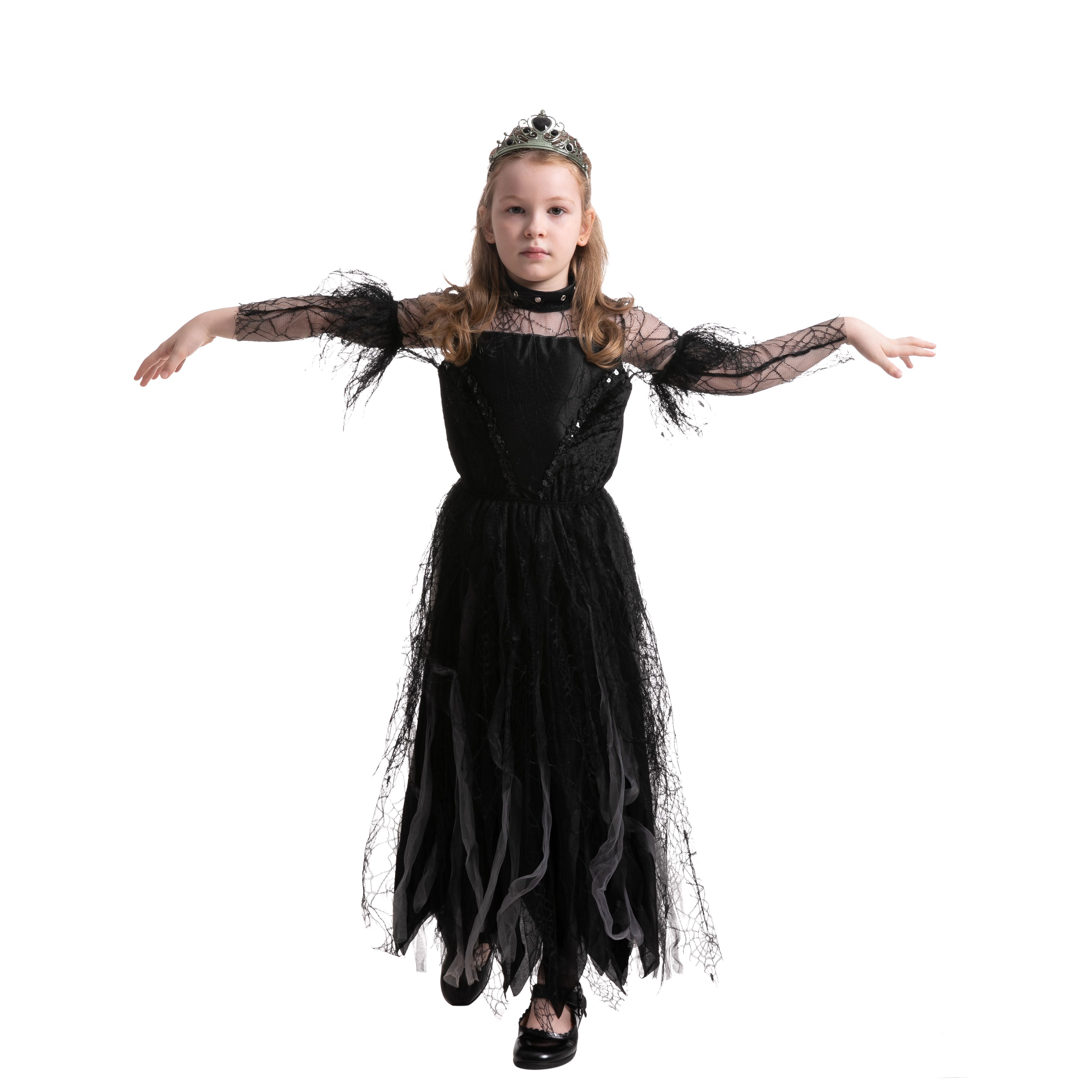 Black Princess Costume For Kids