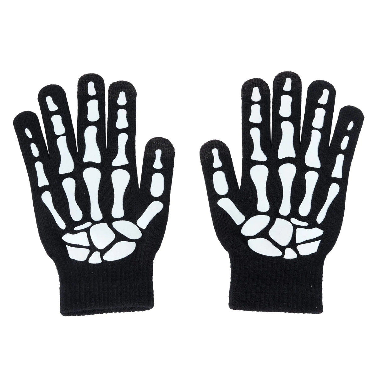 Halloween Skeleton Gloves with Touchscreen for Adults, Kids ...