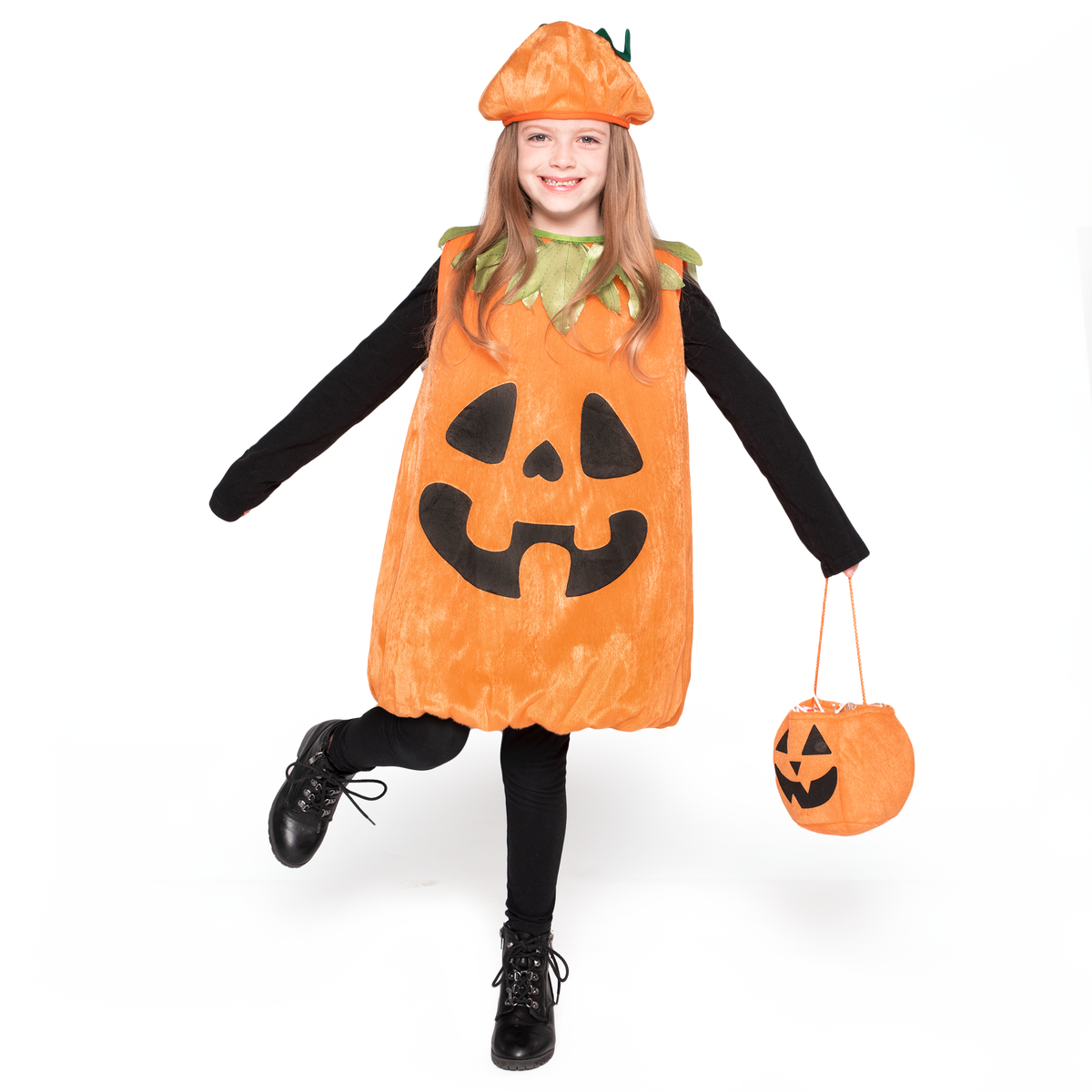 Laugh Pumpkin Costume - Child | Spooktacular Creations