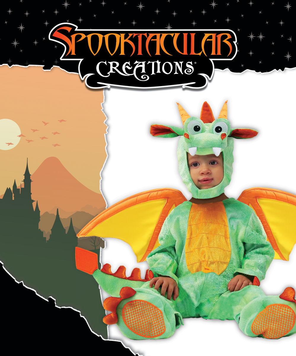 Dragon jumpsuits Costume Set | Spooktacular Creations
