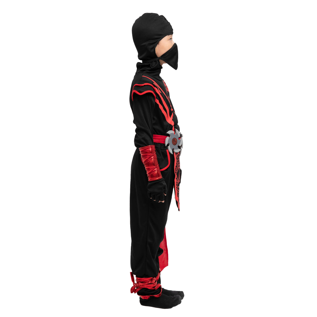 Red Ninja Costume Cosplay- Child | Spooktacular Creations