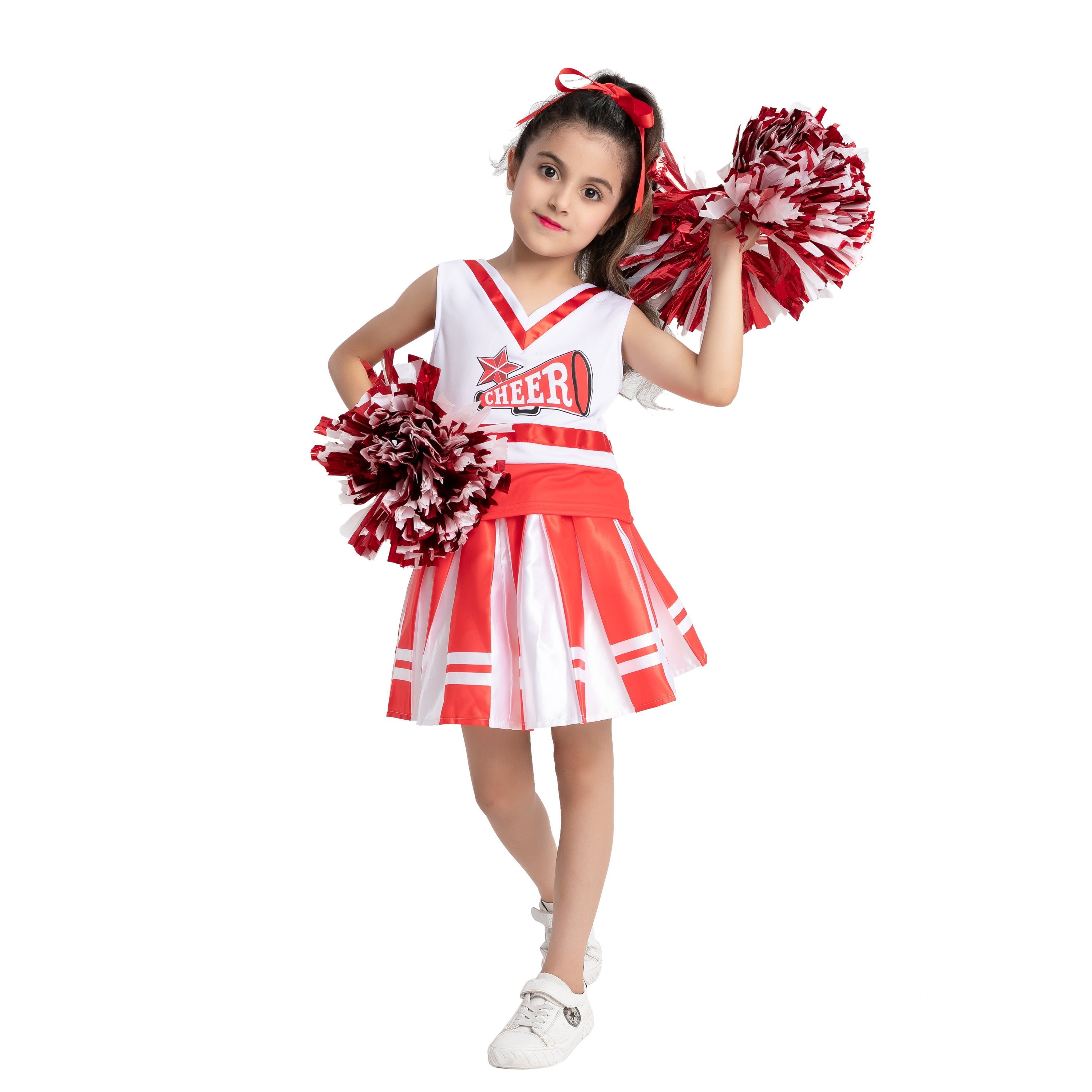Go Team Cheerleader Costume Pink