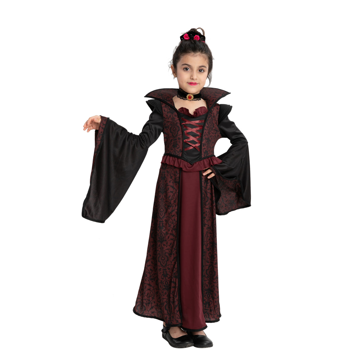 Royal Vampire Costume Cosplay, Child | Spooktacular Creations