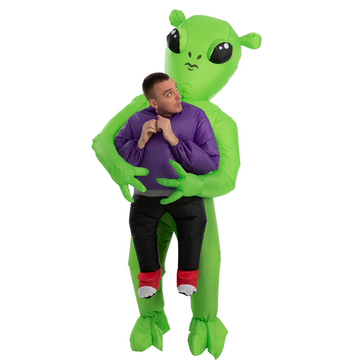 Area 51 Alien Caught Me Full Body Inflatable Costume | Spooktacular ...