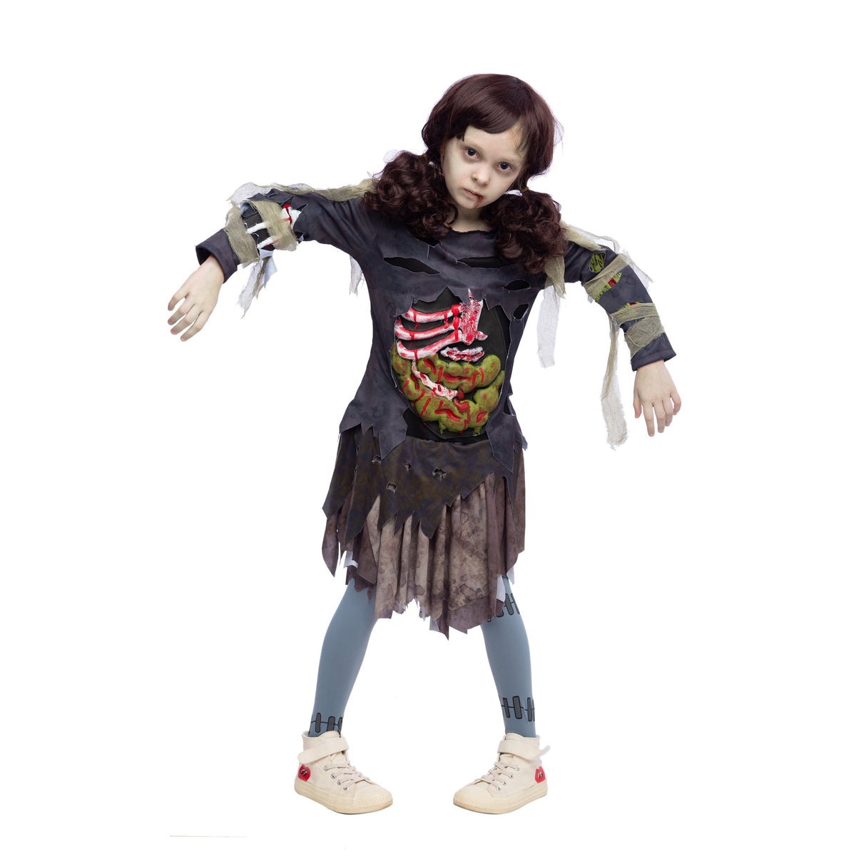 Zombie Girl Costume Set Cosplay | Spooktacular Creations