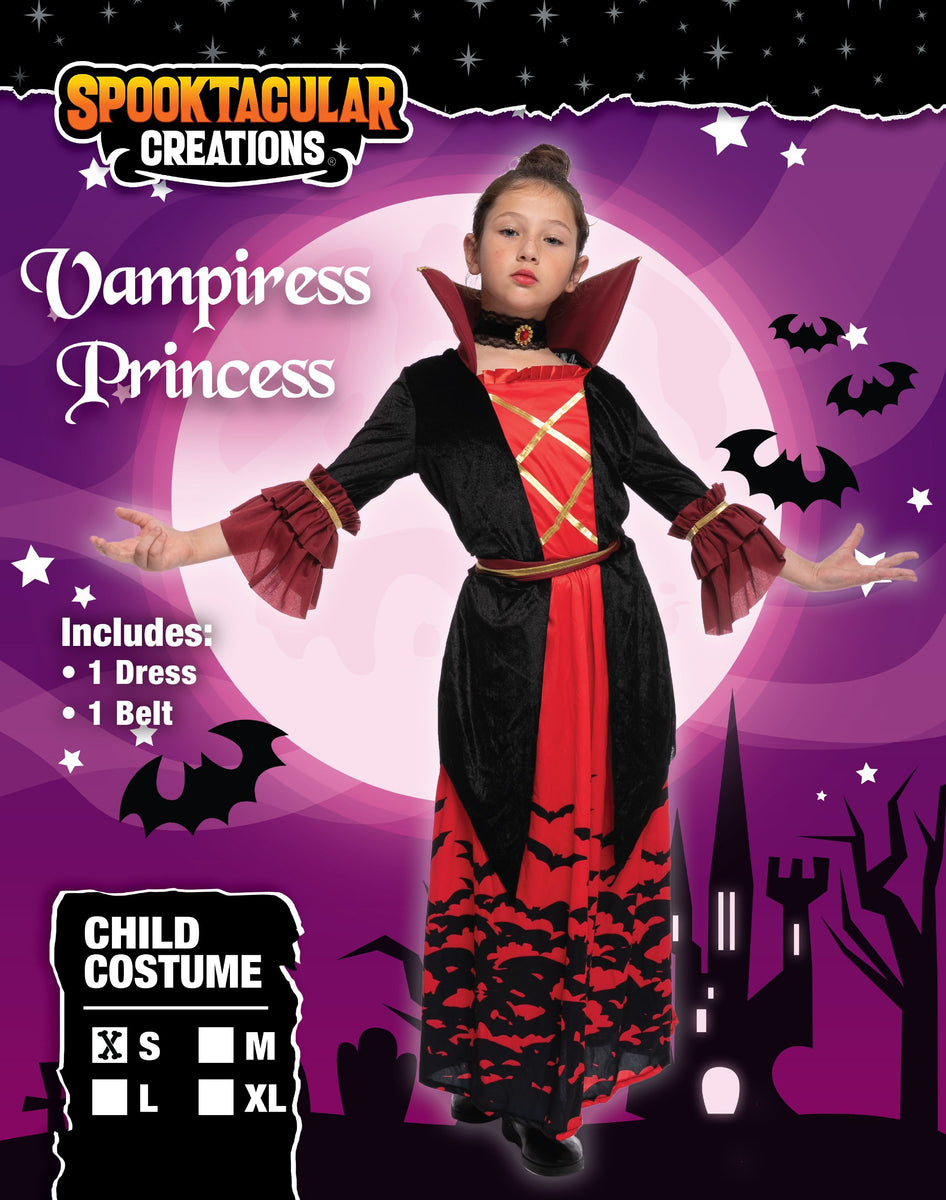 Scary Vampire Costume Cosplay - Girl | Spooktacular Creations