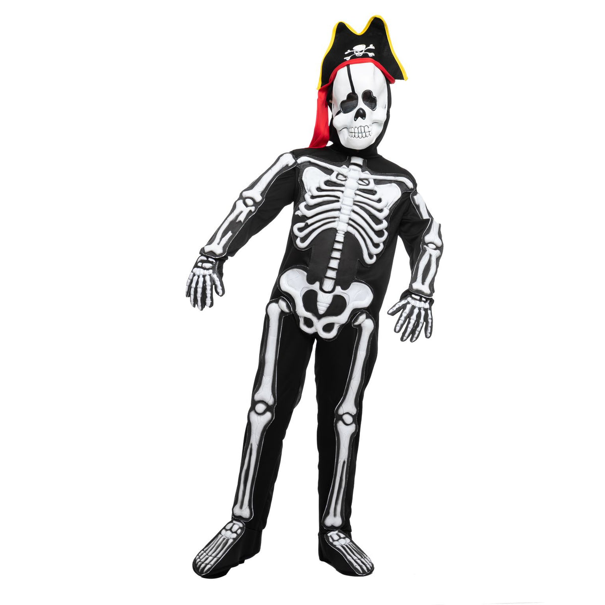 Boys Pirate Skeleton Costume - SPOOKTACULAR | Spooktacular Creations