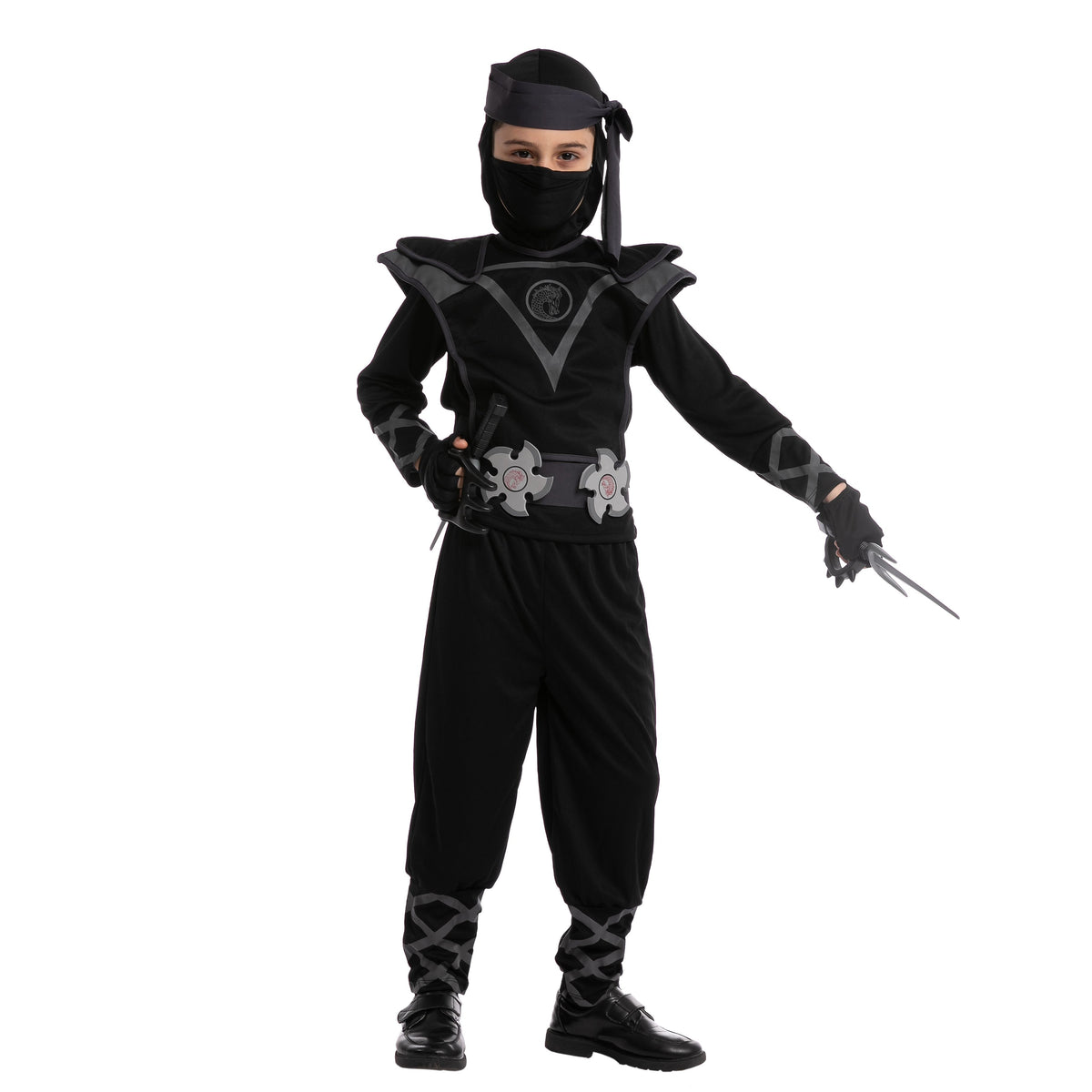 Black Ninja Costume Cosplay - Child | Spooktacular Creations