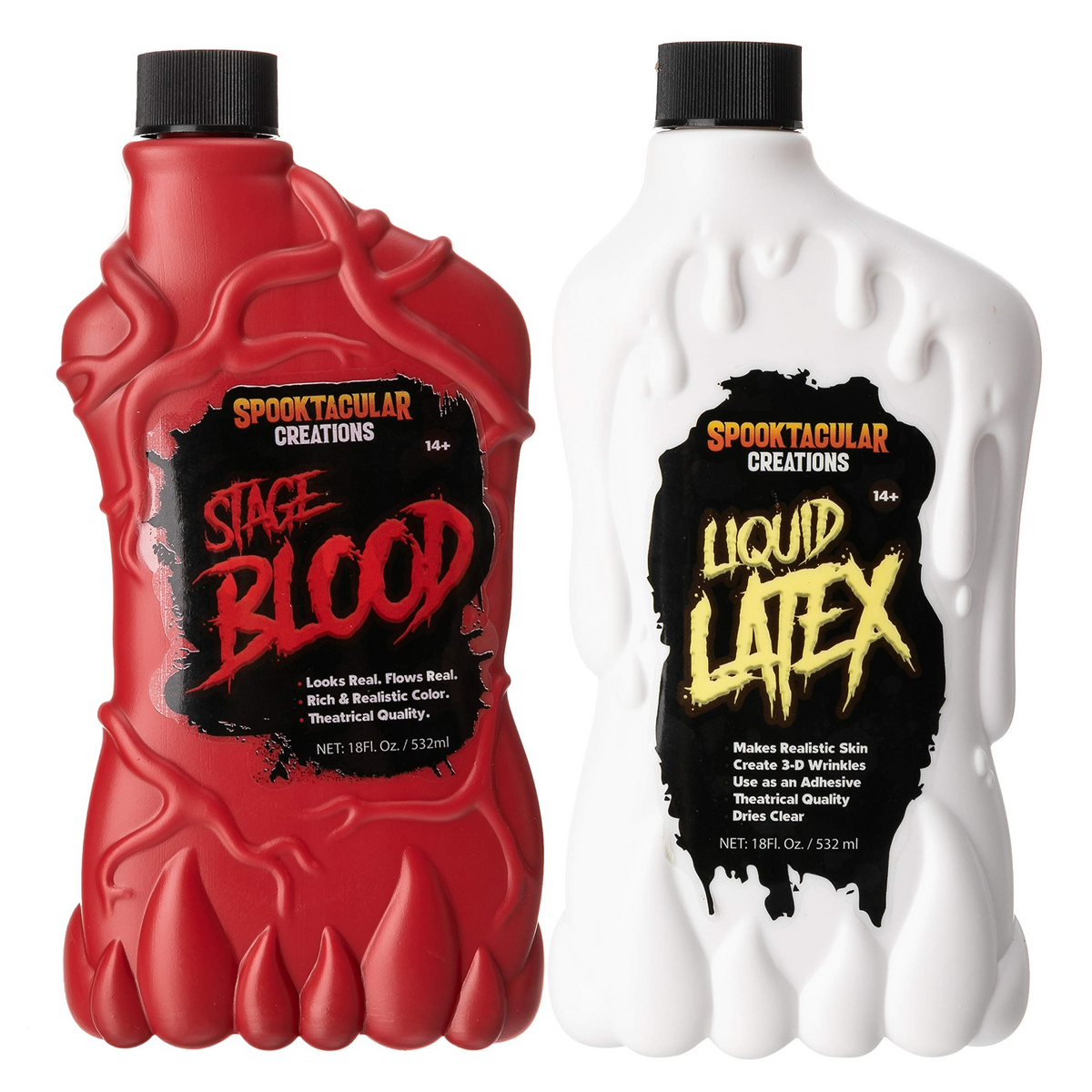 SPOOKTACULAR | 18oz Liquid Latex + 18oz Blood | Spooktacular Creations
