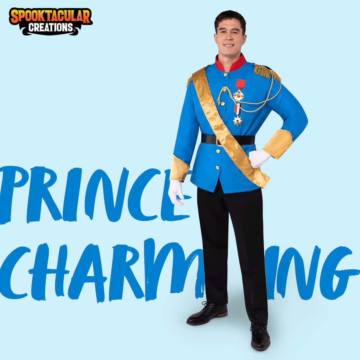 SPOOKTACULAR | Adult Men Prince Charming Costume | Spooktacular Creations