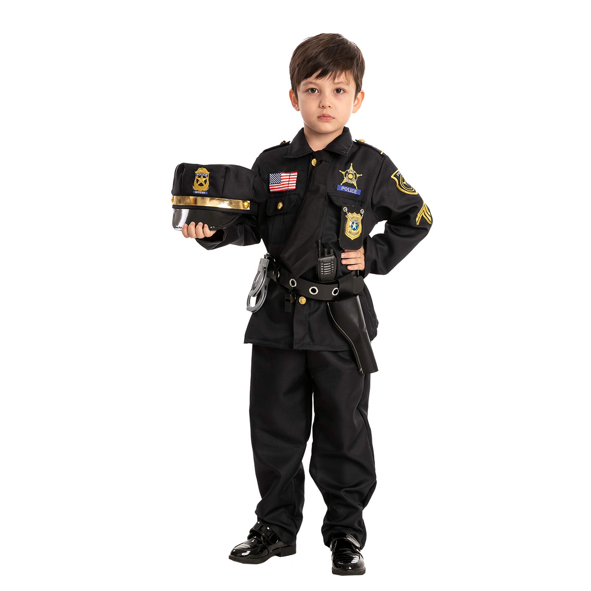 SPOOKTACULAR | Child Boy Police Costume | Spooktacular Creations