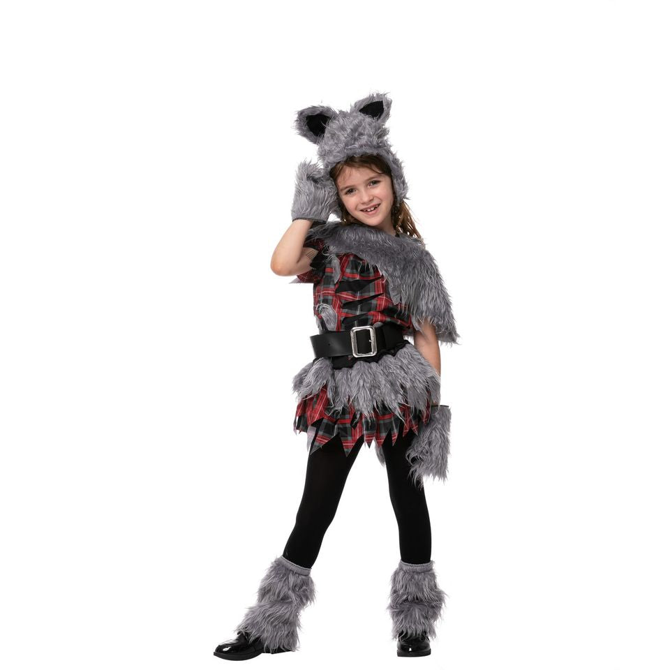 Cute Werewolf Costume For Girls