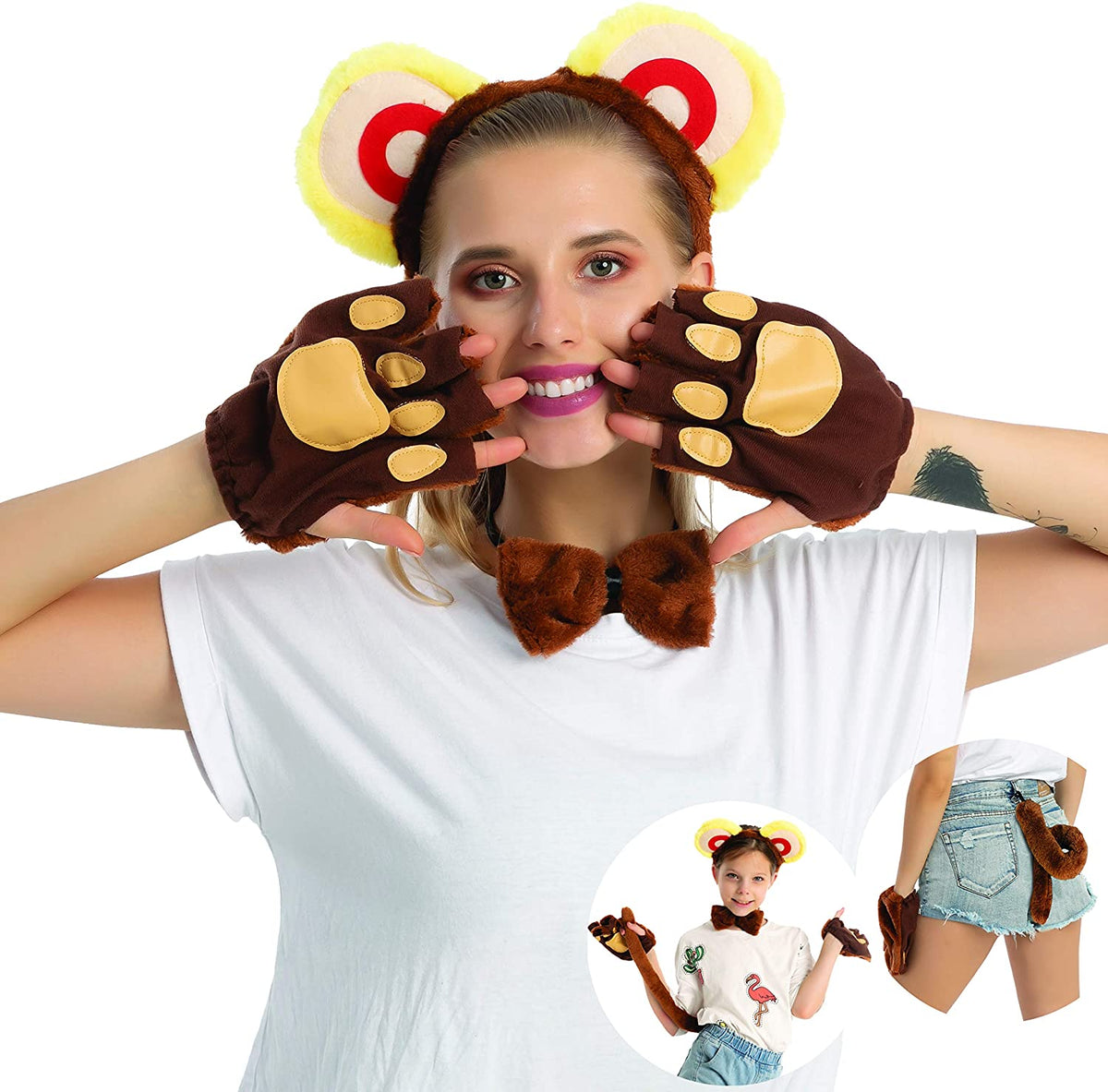 Monkey Costume Cosplay Accessories | Spooktacular Creations