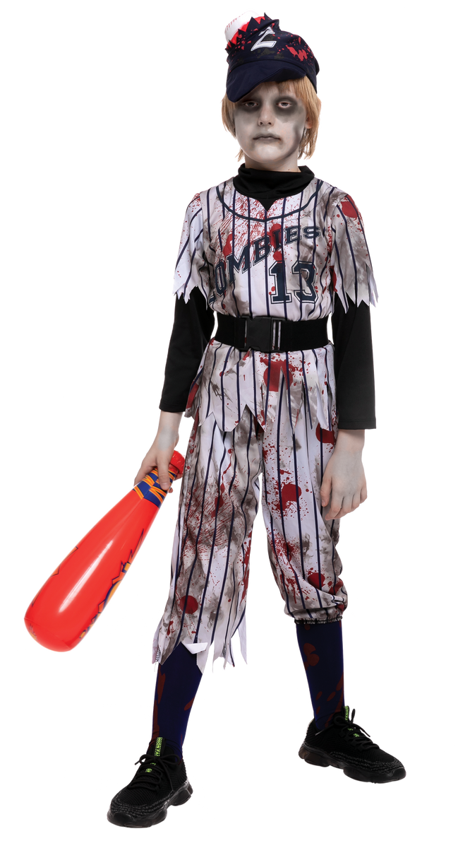 Scary Baseball Player Zombie Costume - SPOOKTACULAR | Spooktacular ...