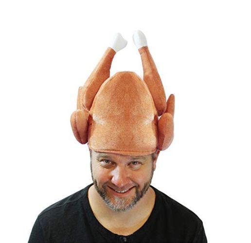 Plush Roasted Turkey Hats, 3 Pack | Spooktacular Creations